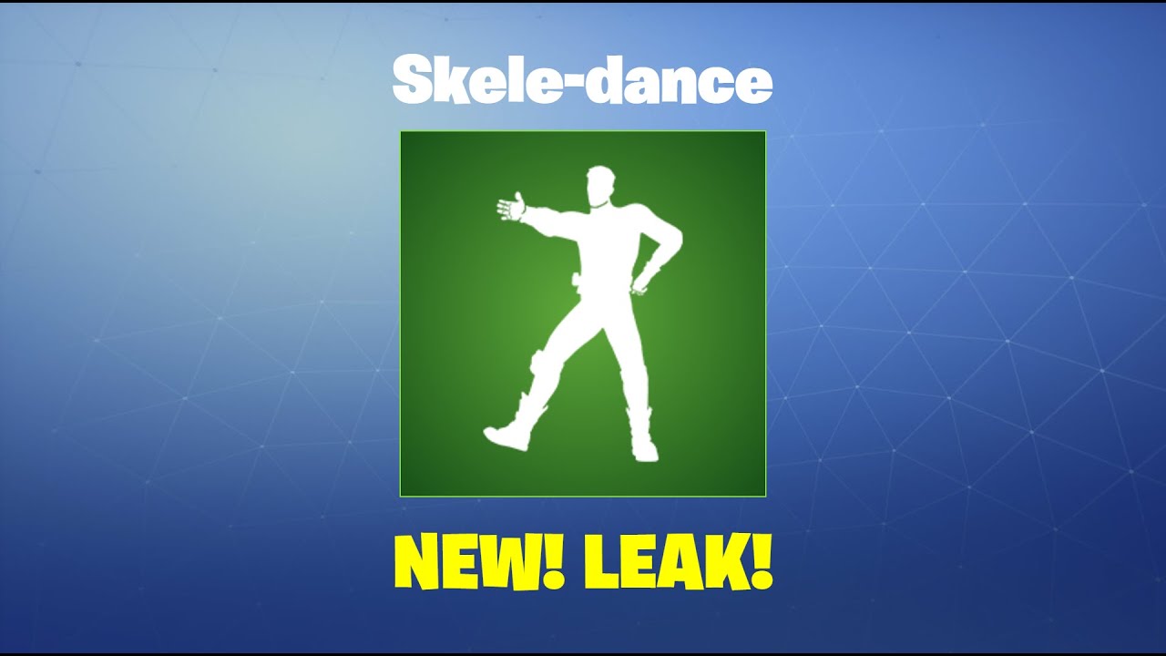 Skele-dance | Leak | Fortnite Emote - YouTube