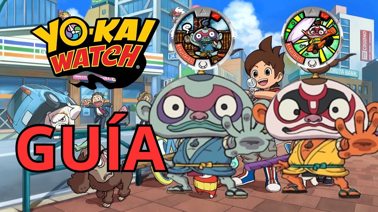 COMO CONSEGUIR A SUSHIYAMA y KAPUNKI GUÍAS YO-KAI WATCH 1 (3DS) - YouTube