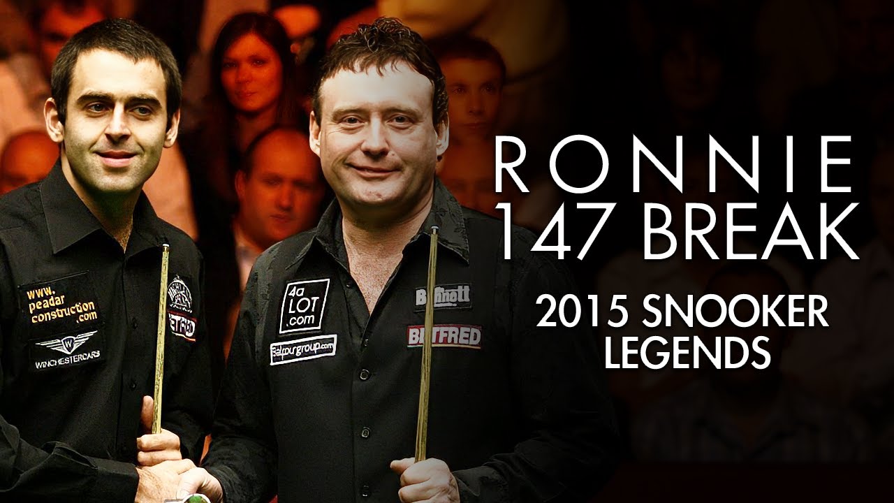 Ronnie O'Sullivan’s 147 Break v Jimmy White – 2015 Snooker Legends ...