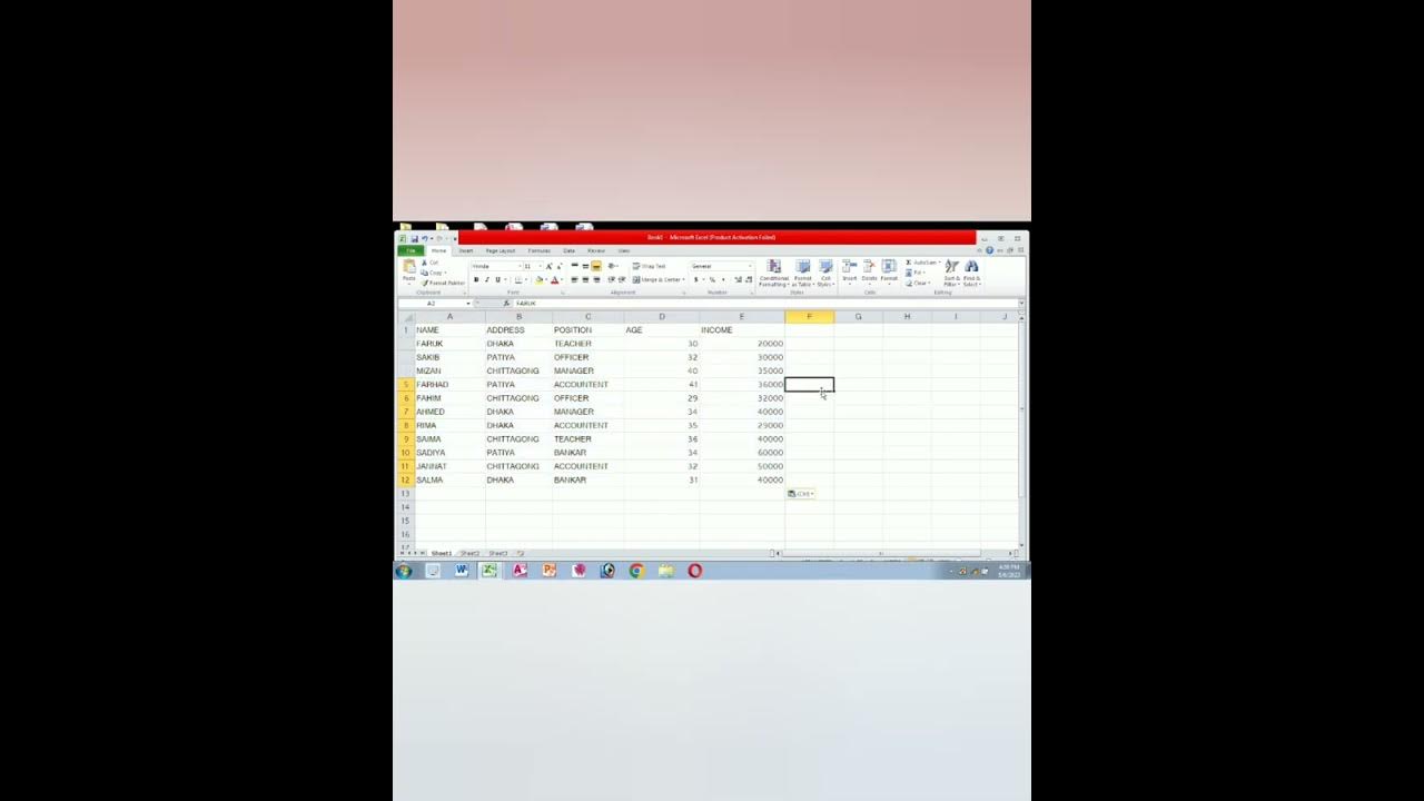 Microsoft Excel [Part -4] - YouTube