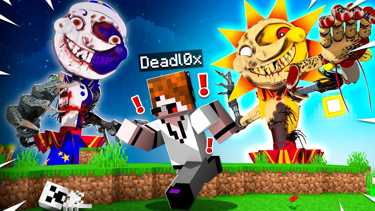 Trolling With SHATTERED Moondrop & Sundrop.. (Minecraft FNAF) - YouTube