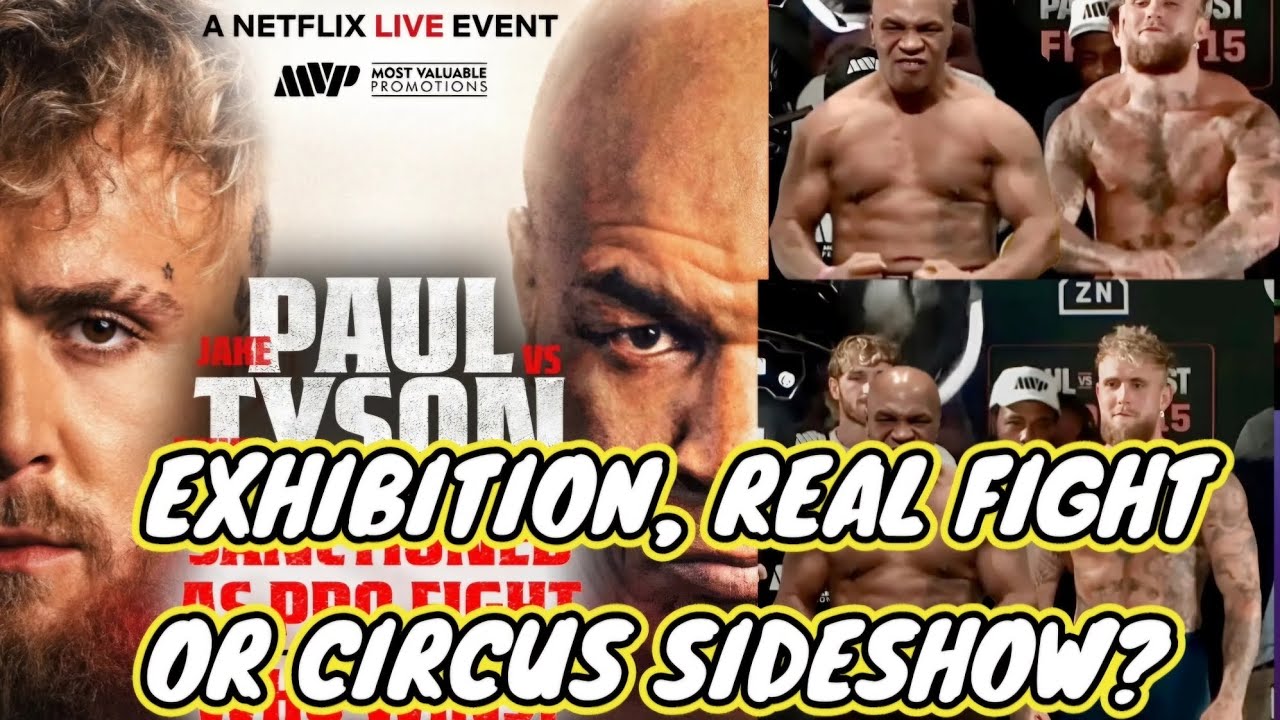 JAKE PAUL VS IRON MIKE TYSON- EXHIBITION, SIDESHOW OR THE REAL DEAL? MY TAKE AND OPINION. - YouTube