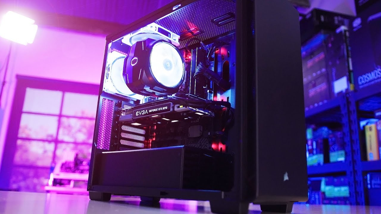 I built my Sister's family their first gaming PC! - YouTube