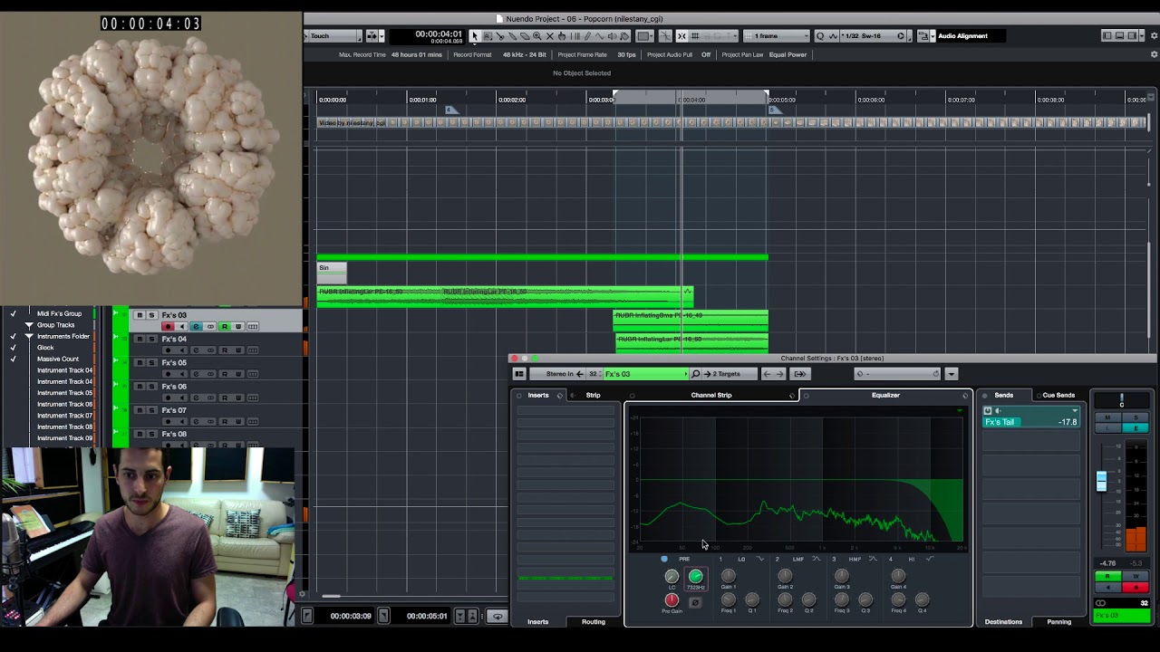 Sound Design Workflow #1 - inflating Popcorn - YouTube
