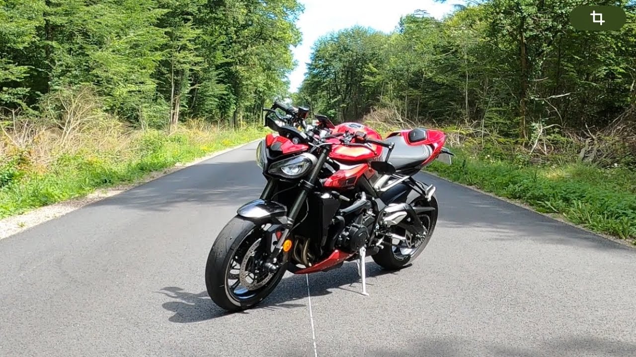 Triumph street triple 765rs pure sound - YouTube