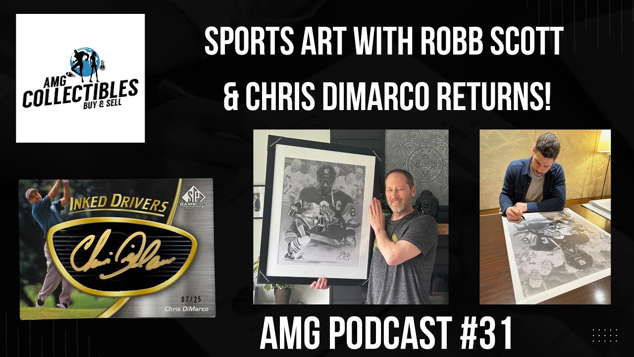 Sports Art with Robb Scott & Chris Dimarco Returns! - AMG Collectibles ...