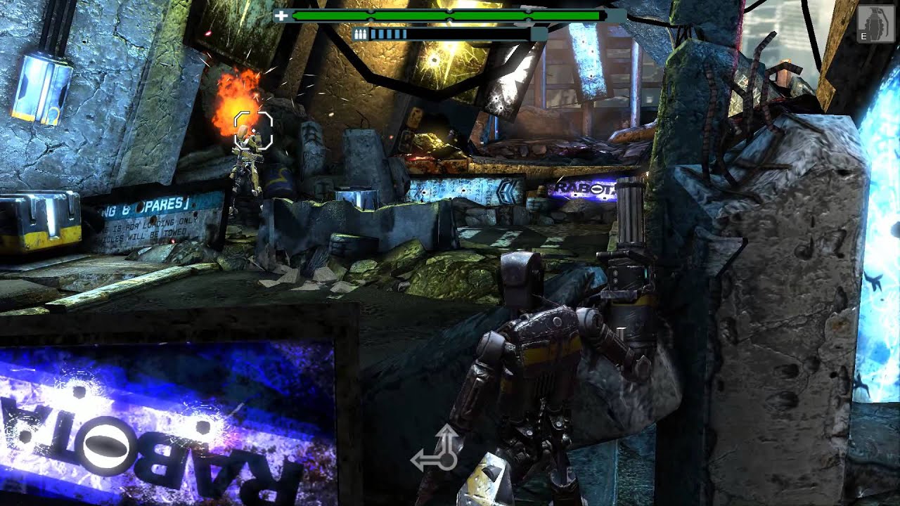 EPOCH - Post-apocalyptic Robot Combat. Gameplay. - YouTube