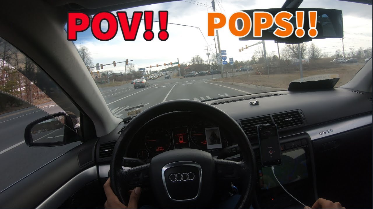 300HP Audi A4 HITS THE STREETS!! - YouTube