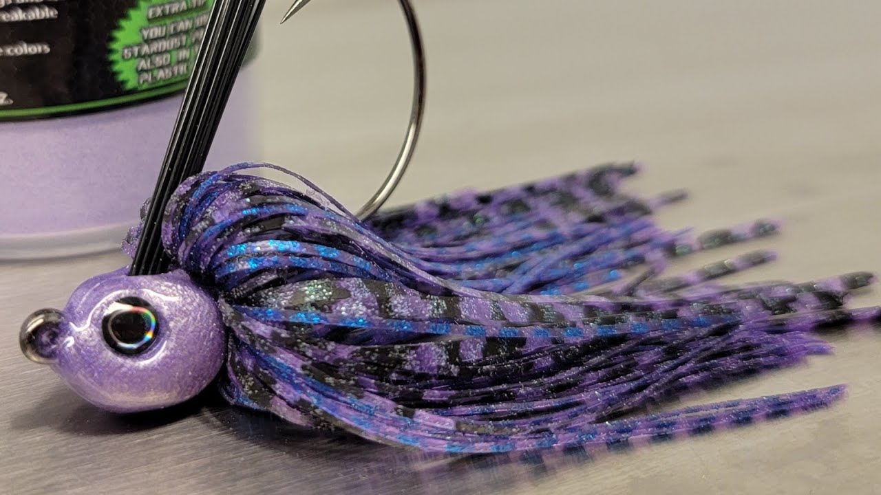 How to paint with pearlescent purple Stardust paint. Start to finish ...