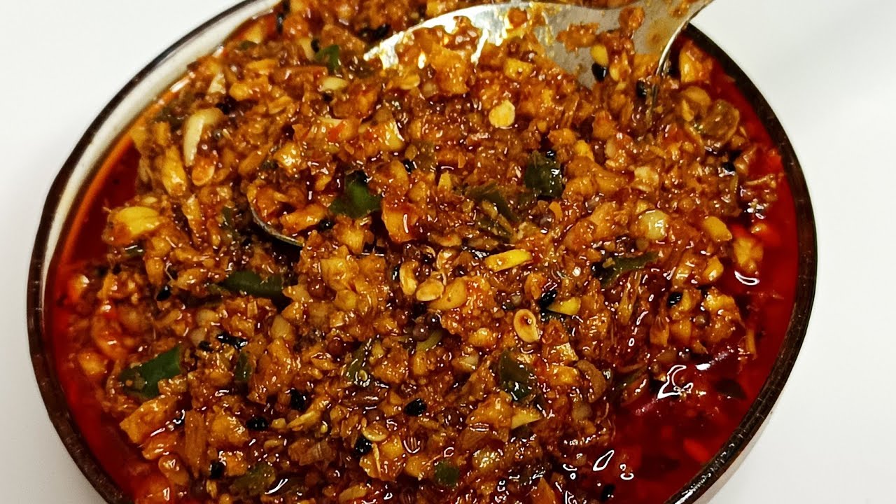 Ginger Garlic Green Chilli Pickle Recipe।।Achaar Recipe।। - YouTube