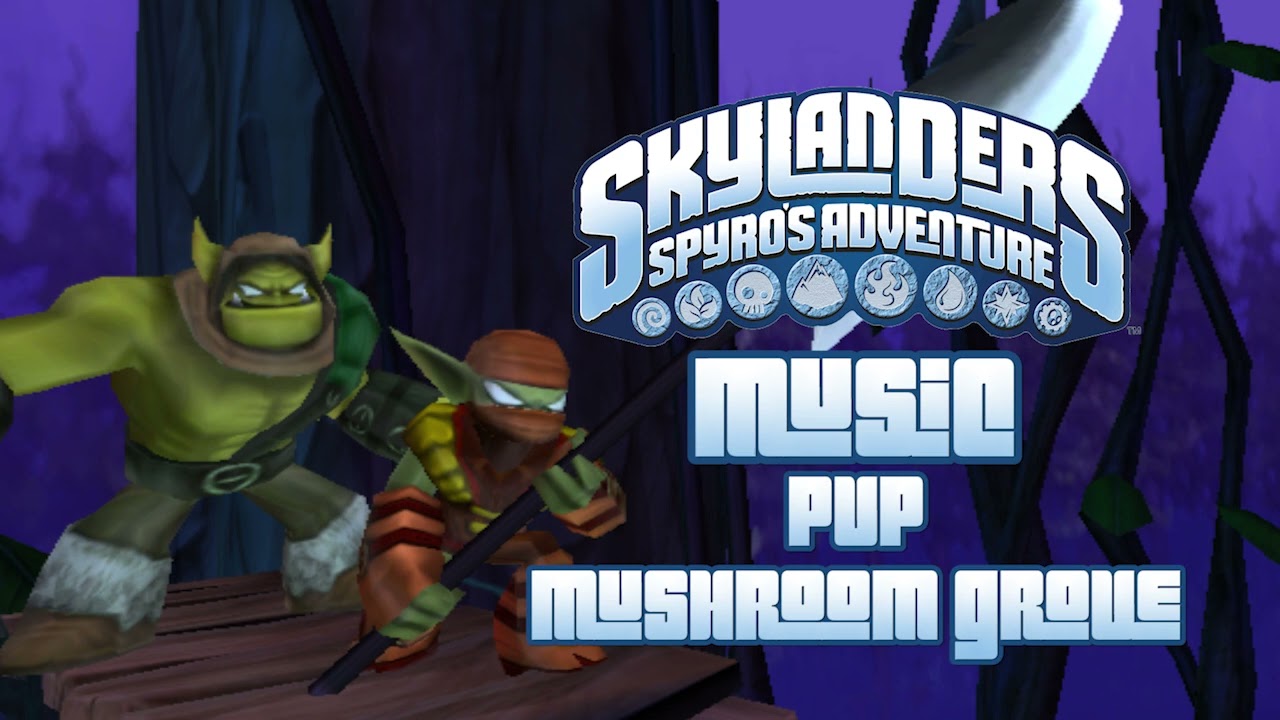 PvP - Mushroom Grove | Skylanders Spyro's Adventure Music - YouTube