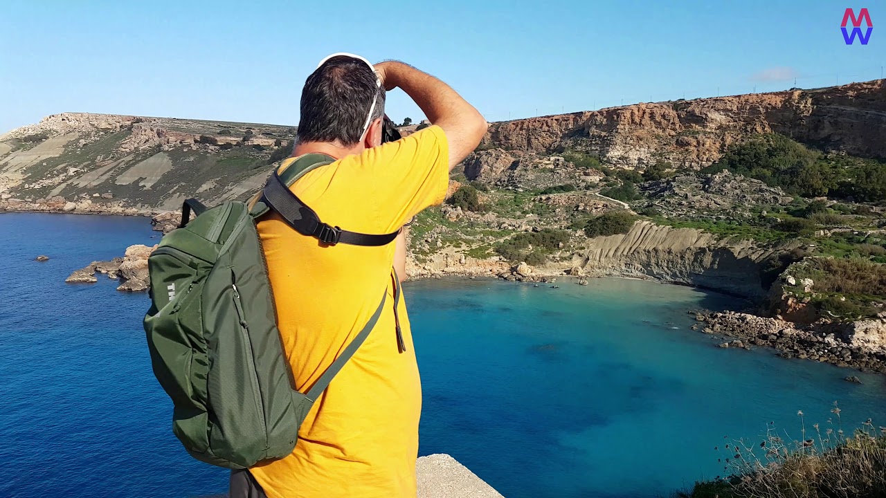 [4K] Malta's Beautiful Bay: Fomm Ir-Rih - YouTube
