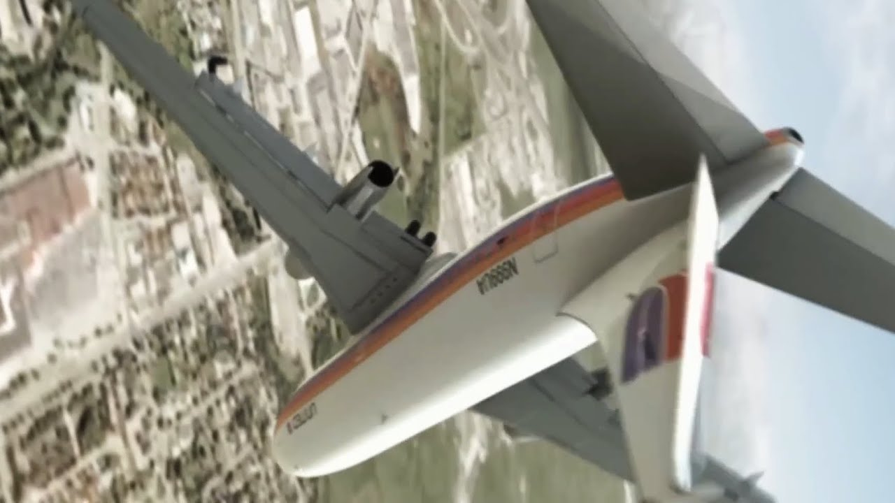 United Airlines Flight 585 Rudder Hard-Over Animation - YouTube