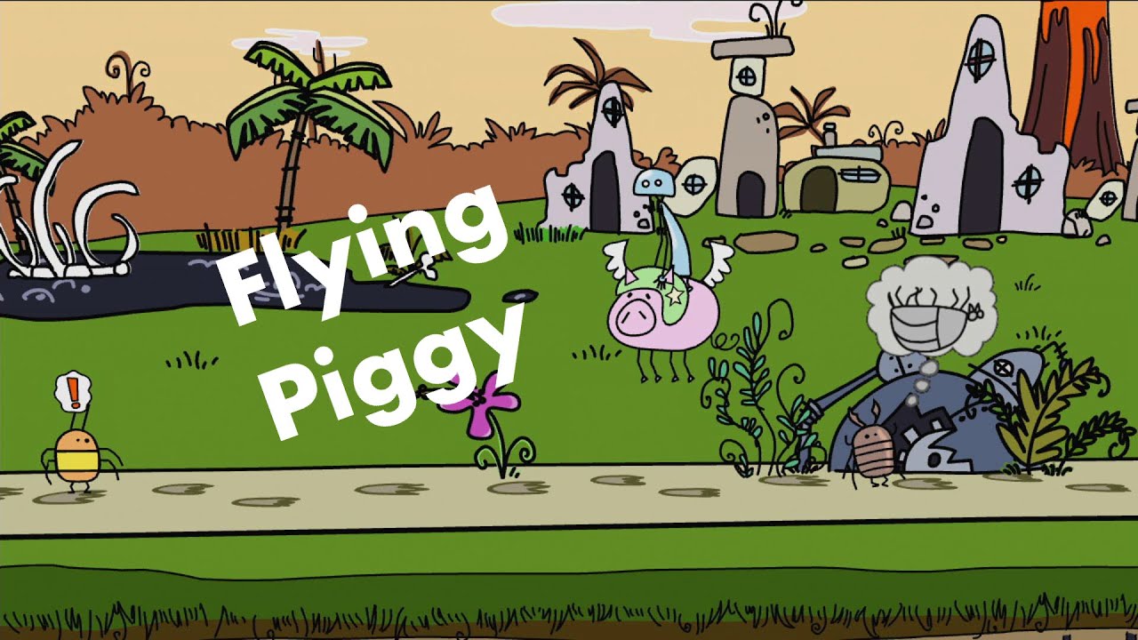 Flying a Flying Pig!|Doki-Doki Universe Ep#1 - YouTube