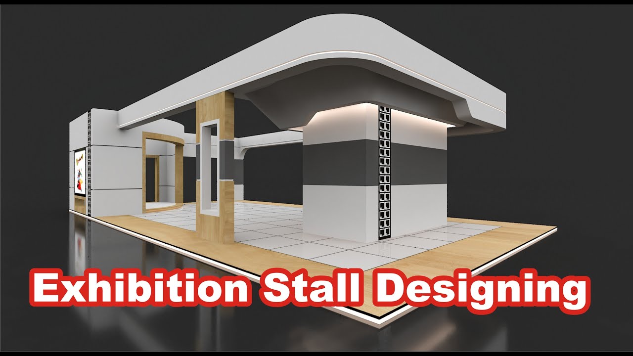 Exhibition stall design I 15x8 mtr I stall Designing Lighting ...
