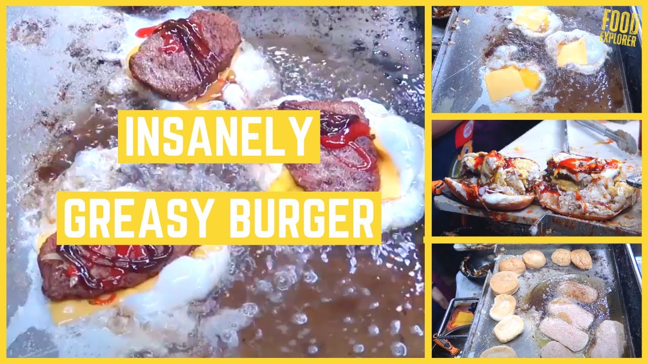 Greasiest Burger You've Ever Seen! - YouTube