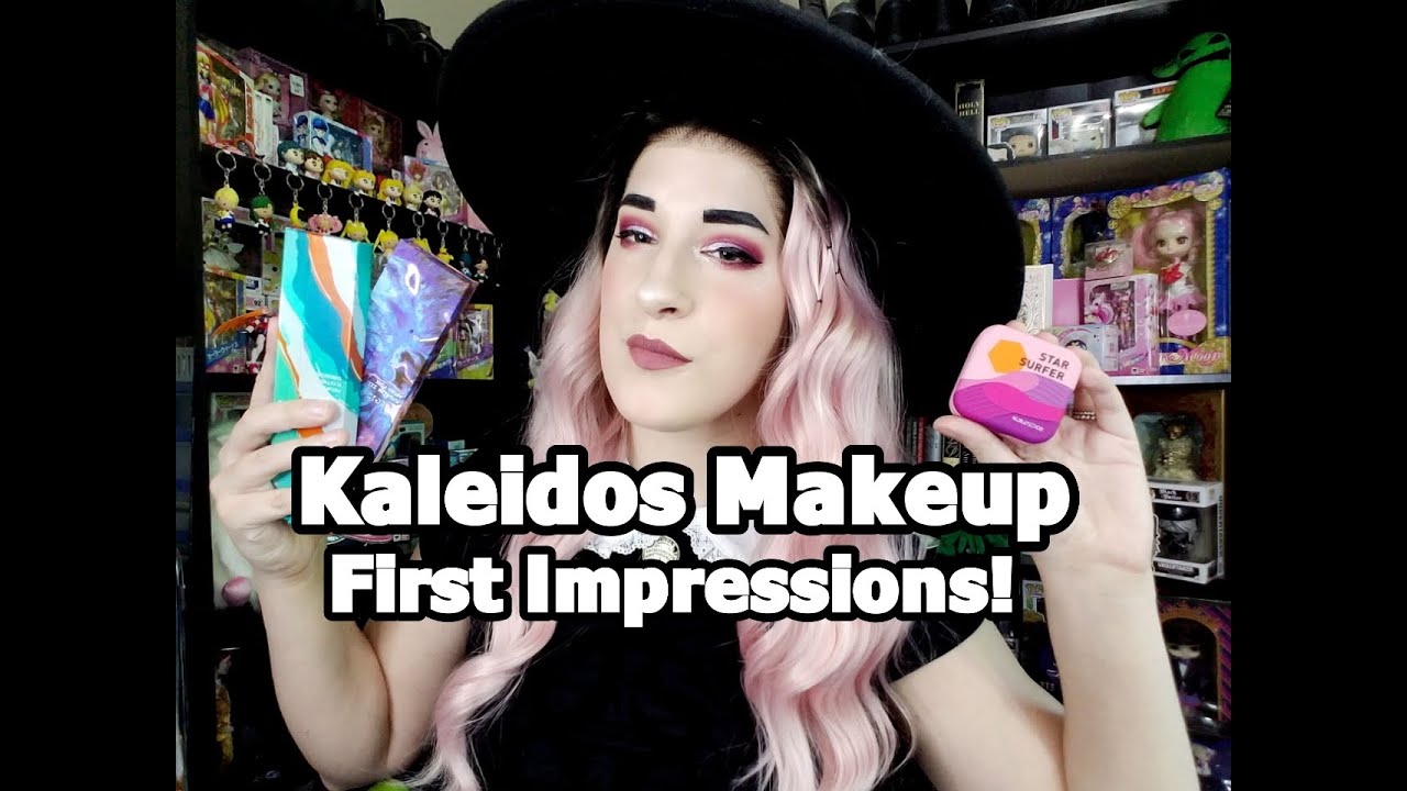 Trying Kaleidos Makeup For The First Time! - YouTube