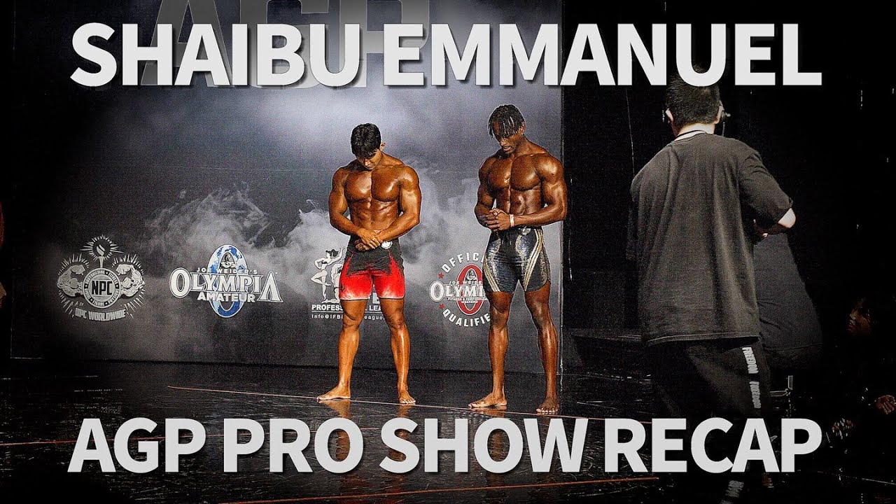 SHAIBU EMMANUEL AGP PRO SHOW RECAP - YouTube