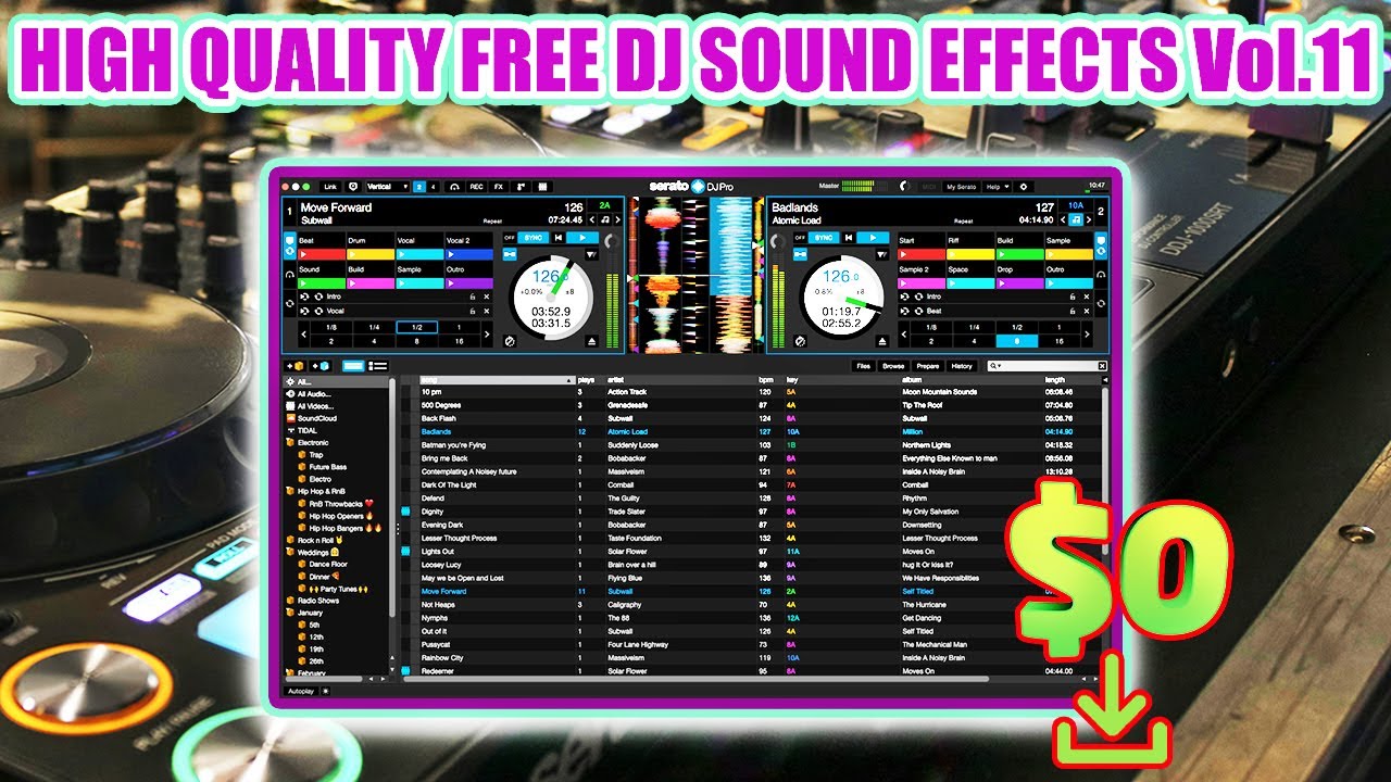 HIGH QUALITY FREE DJ SOUND EFFECTS Vol.11 - YouTube