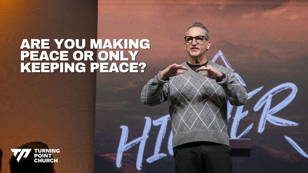 Are You Making Peace or Only Keeping Peace? | Pastor Michael Turner ...