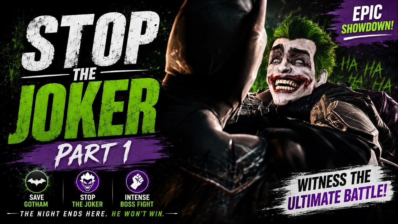 Batman: Arkham Origins - STOP THE JOKER PART 1 - YouTube