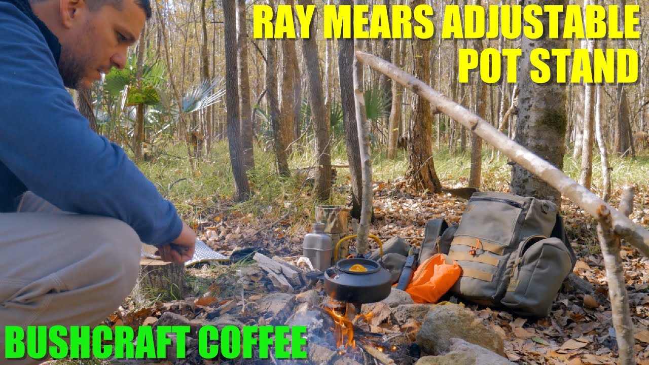Bushcraft Adjustable Height Pot Hanger - Detailed "How To" - Plus ...