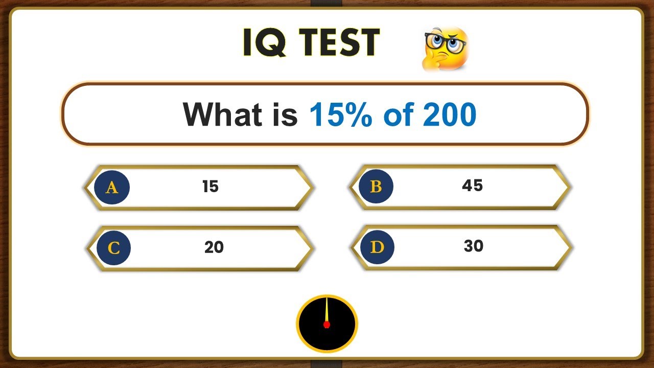 IQ Test Geral Knowledge MCQs Quiz Test you of 10 Questions - YouTube