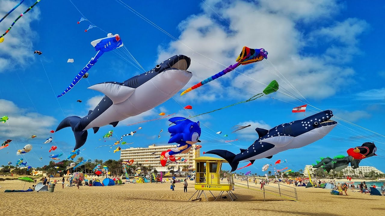 international Kite Festival | Festival Internacional de Cometas [4K UHD ...