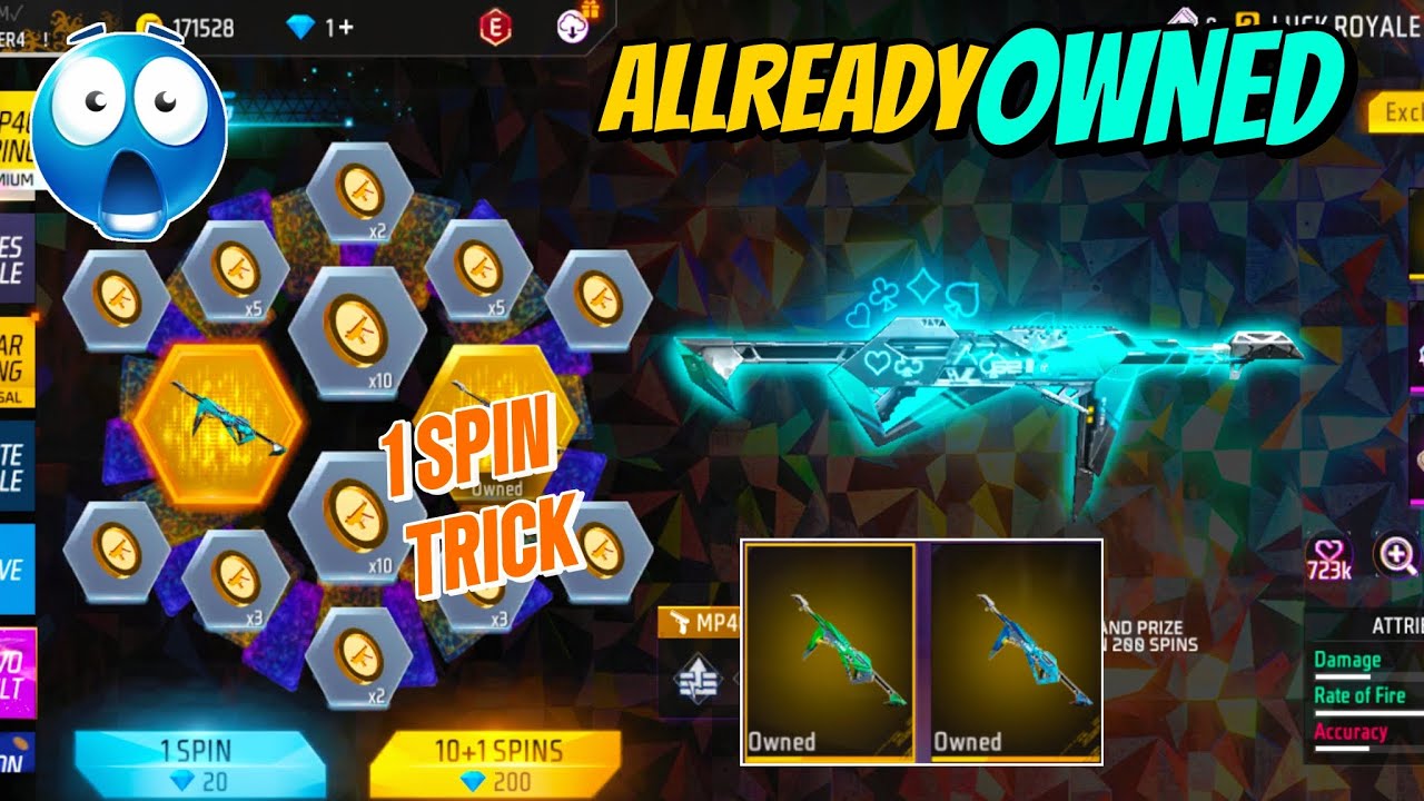 Newmp40 ring event spin/new ring event/flashing spade, Royal flash mp40 ...