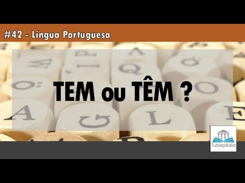 Quando usar tem ou têm - YouTube