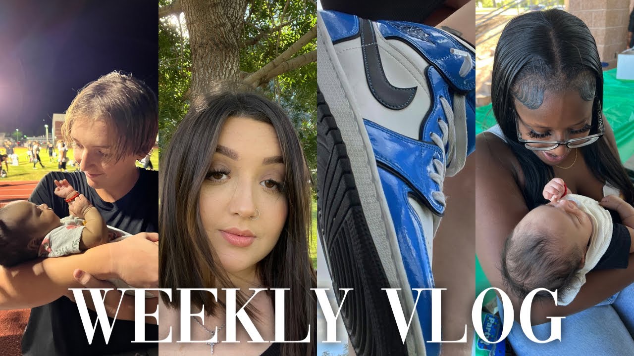 weekly vlog | brothers football game & a picnic with friends - YouTube