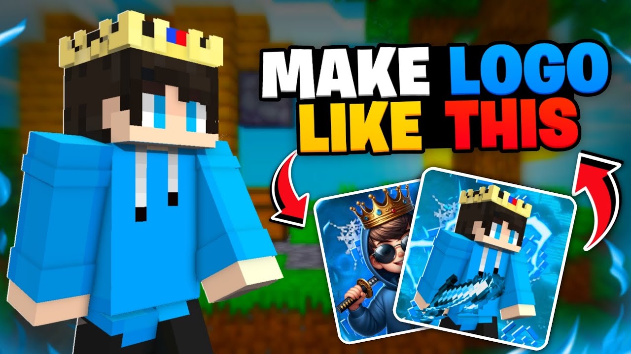 🤯 How To Make Minecraft Gaming LOGO Like SenpaiSpider 🧢 - YouTube