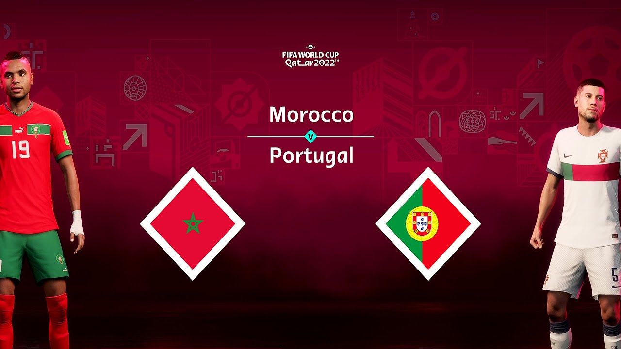 2022 FIFA World Cup Quarter Finals - Morocco vs Portugal | FIFA 23 - 2K ...