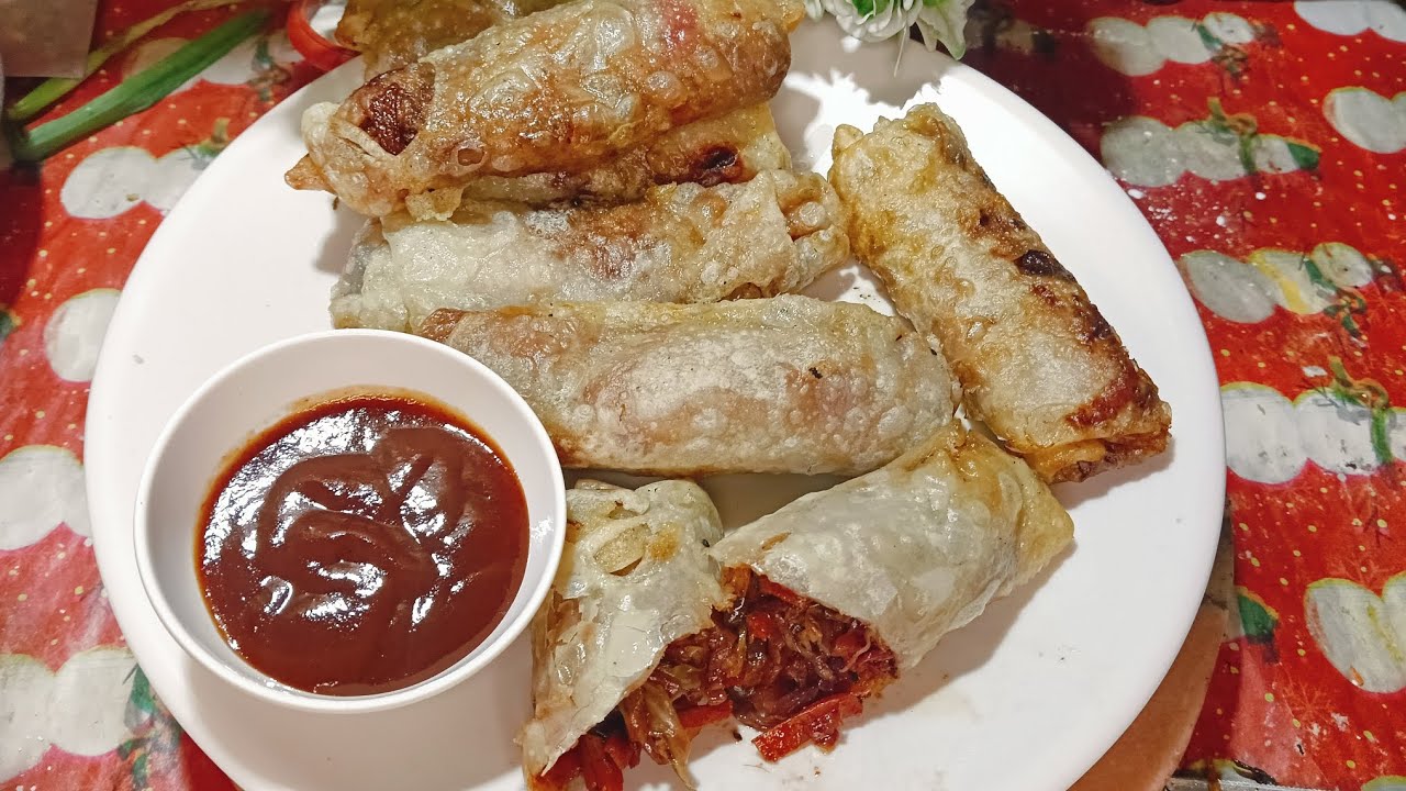 মোচমুচে সবজি স্প্রিং রোল ||Kranchi Bhej Spring Roll || - YouTube