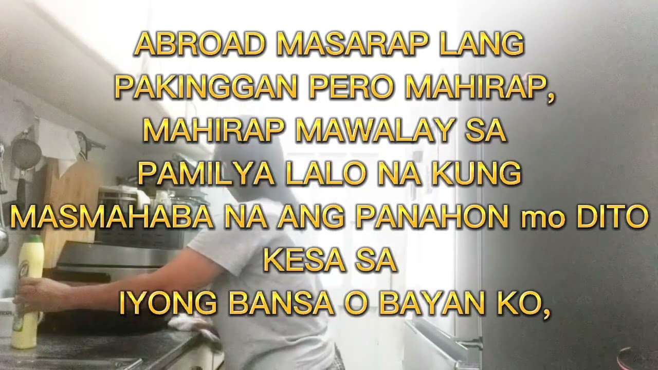 Hindi masama ang mangarap, tuloy lang ang laban(OFW)ABROAD@GUMAMELA ...