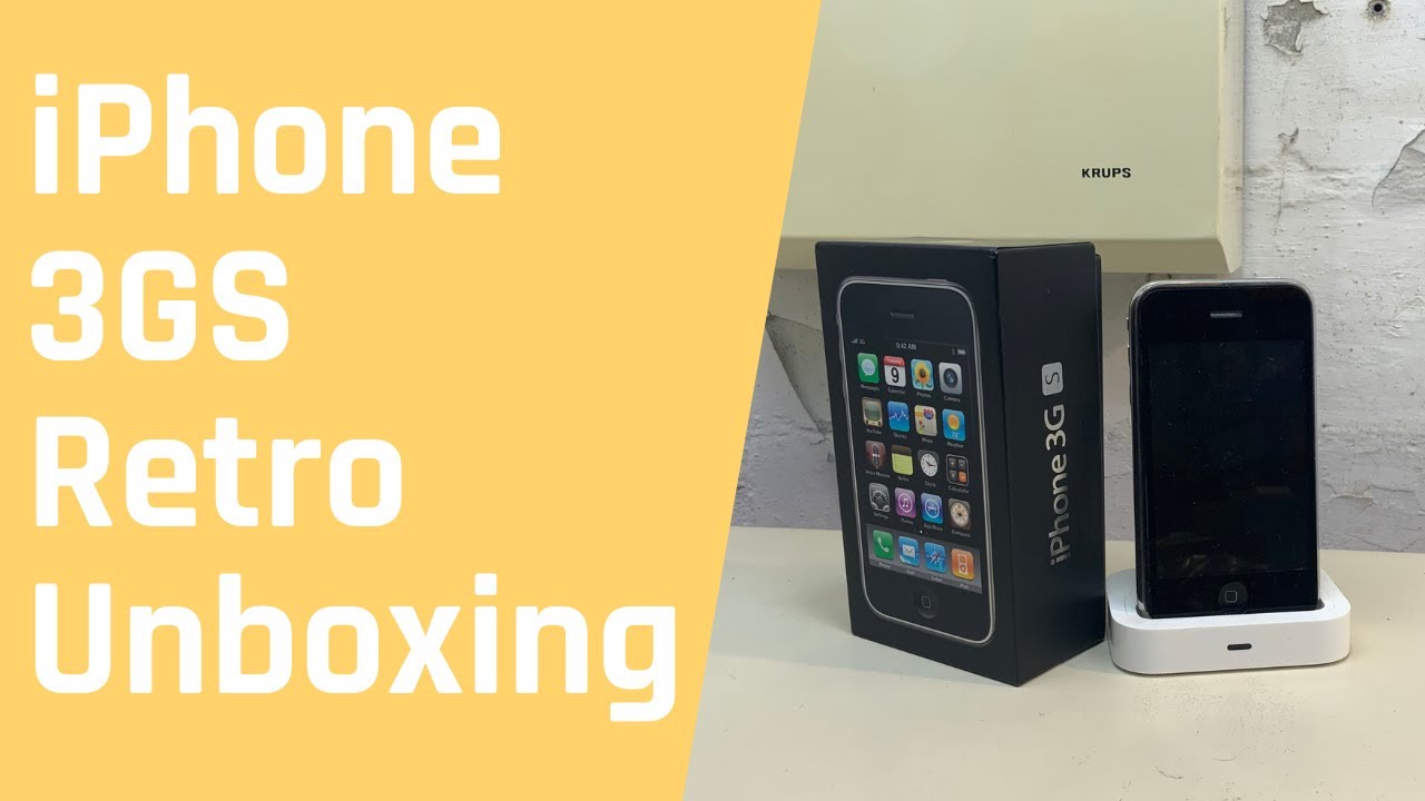 Apple iPhone 3GS Retro Unboxing - YouTube