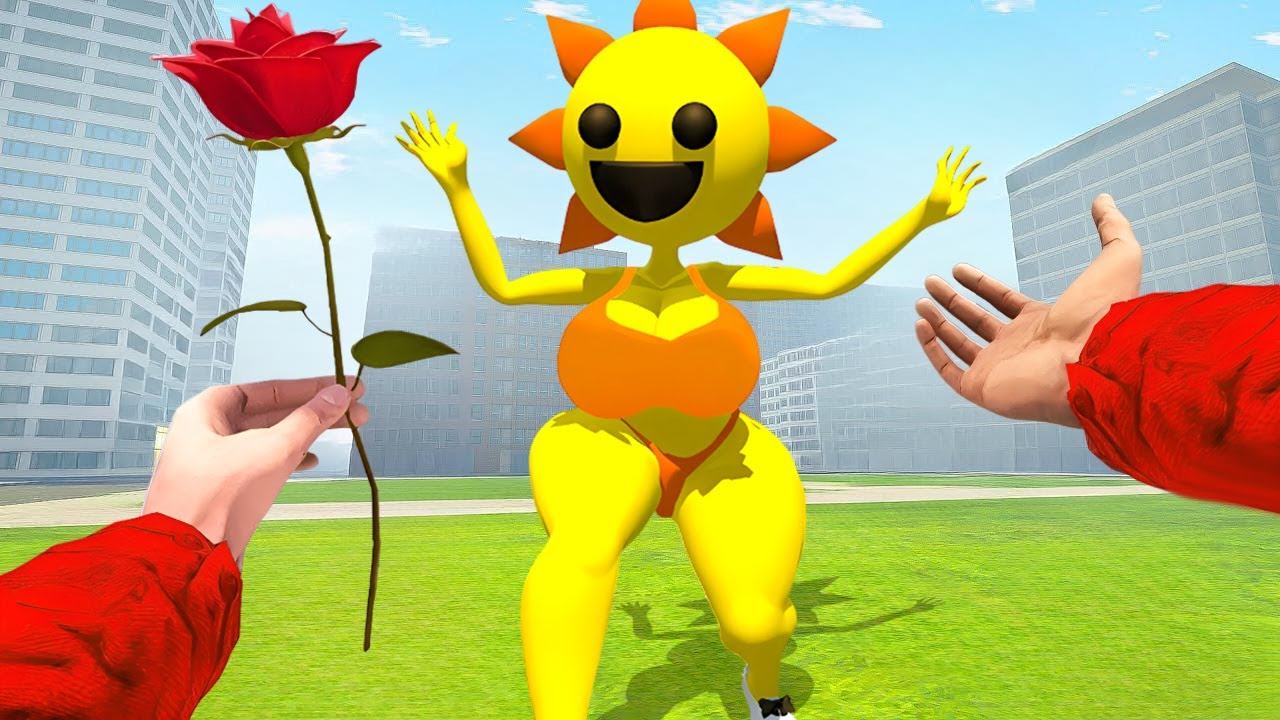 SPRUNKI MISS YELLOW LOVE STORY on ROMANTIC DATE | INCREDIBOX SPRUNKI ...