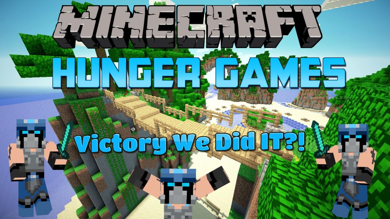 Minecraft Hunger Games #2 "Victory?!" W/TheUltimateAgent - YouTube