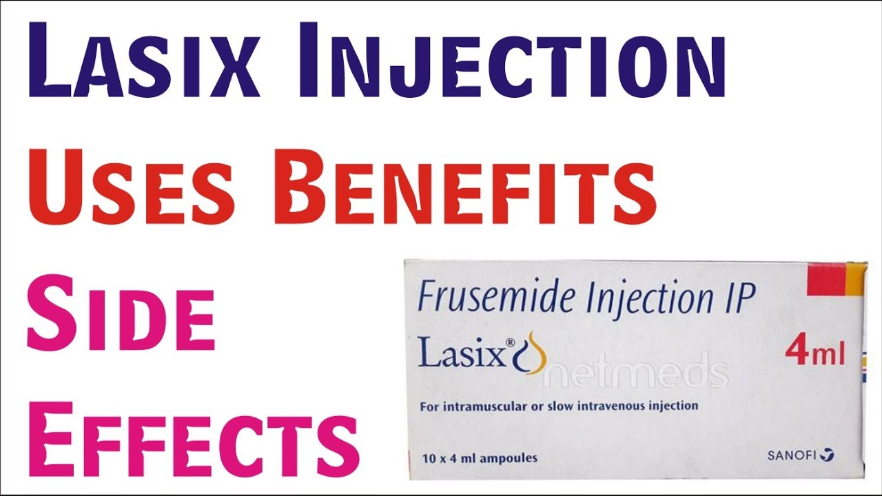 Lasix injection best uses benifits and side effects in hindi/ सूजन और ...