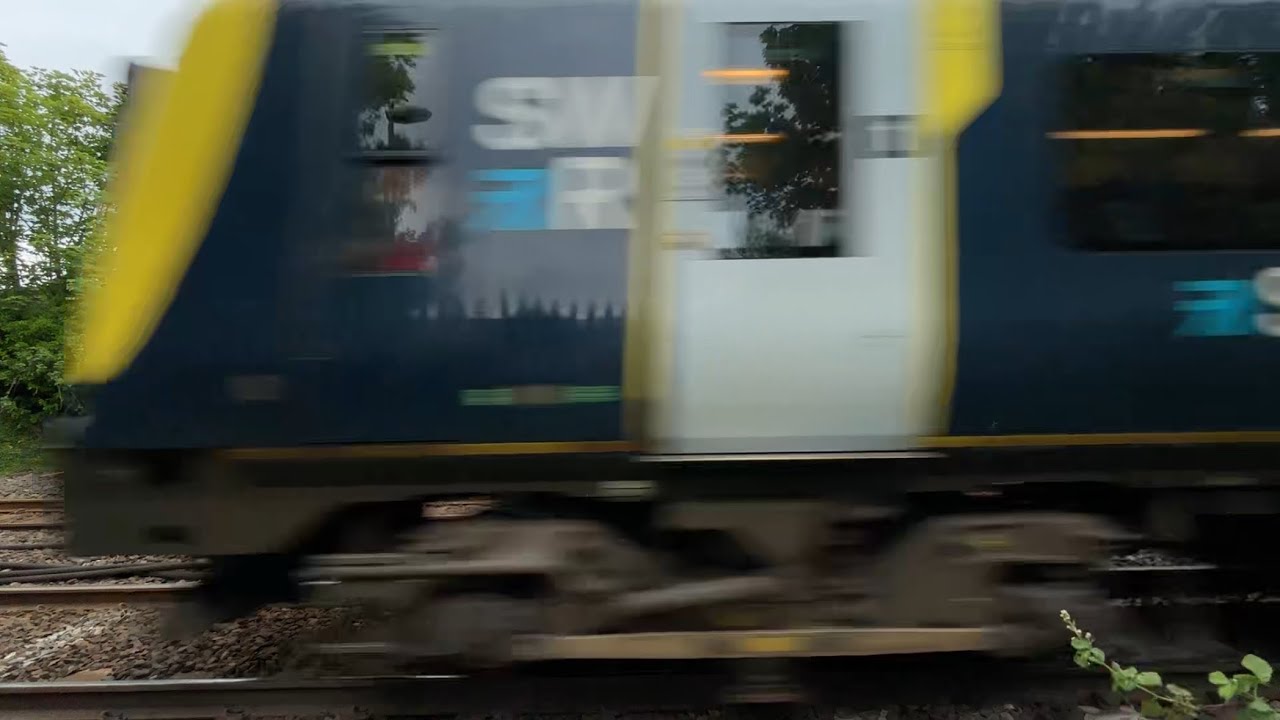 Class 444 Desiro | 444032 + 444013 | South Western Railway - YouTube