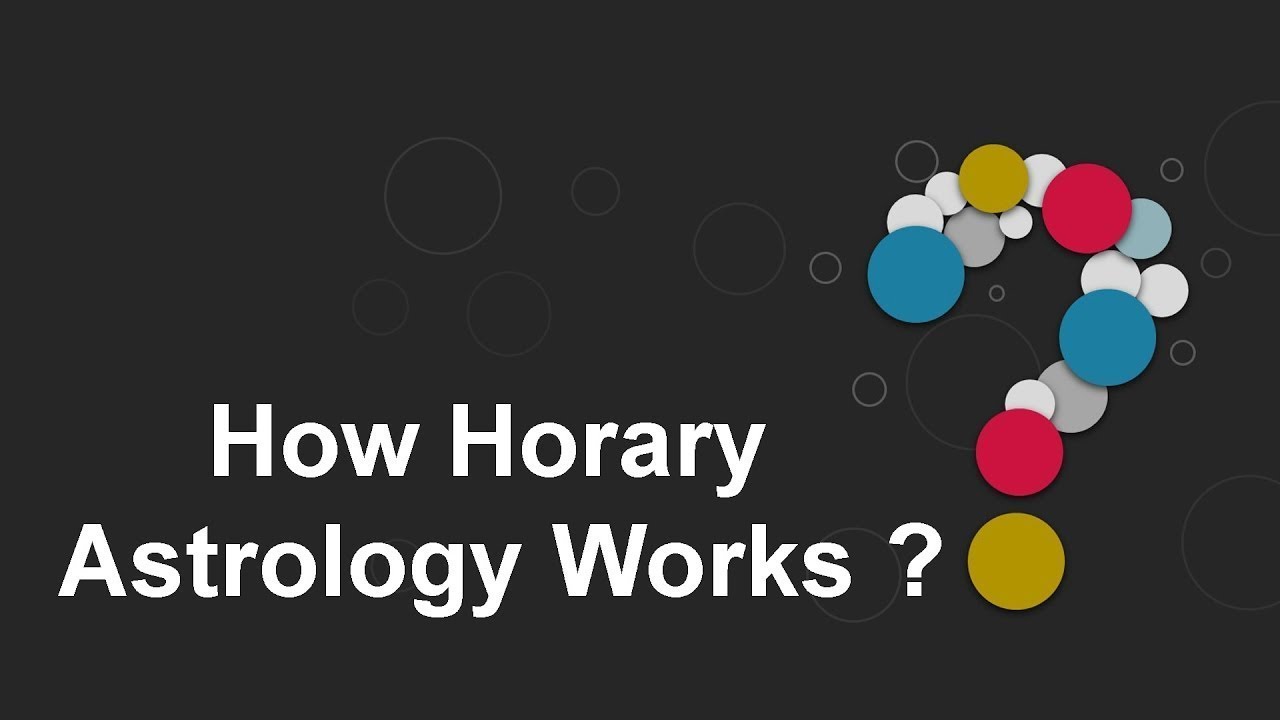 How Does KP Horary Astrology Work by Shri MR Prasad - YouTube