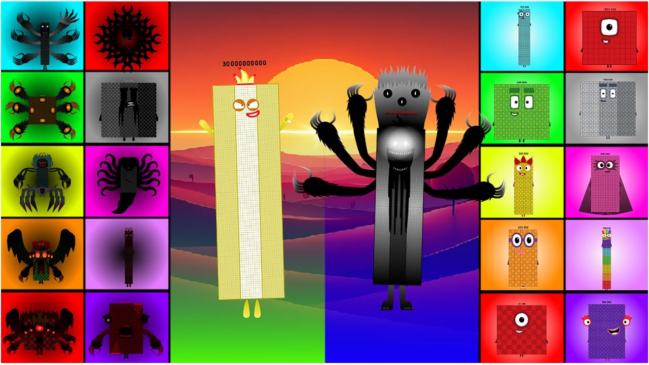 Uncannyblocks Band Different (100000-1000000) Vs (10B-100B) But Uncanny ...