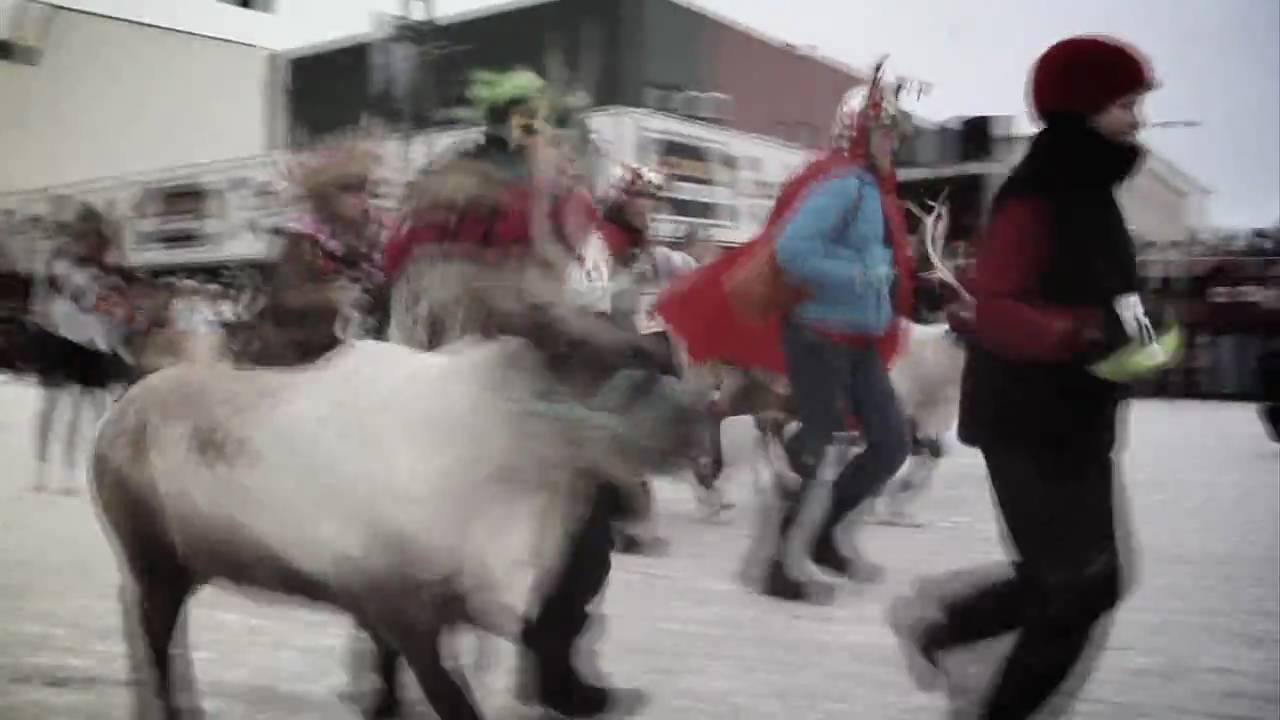 Fur Rondy's Running of the Reindeer 2010 (Trailer) - YouTube