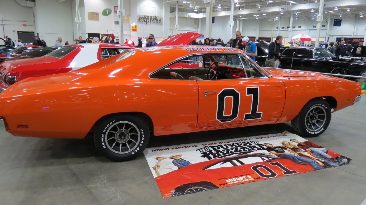 Dodge Charger General Lee Movie Car - At 2013 MegaSpeed Show - YouTube