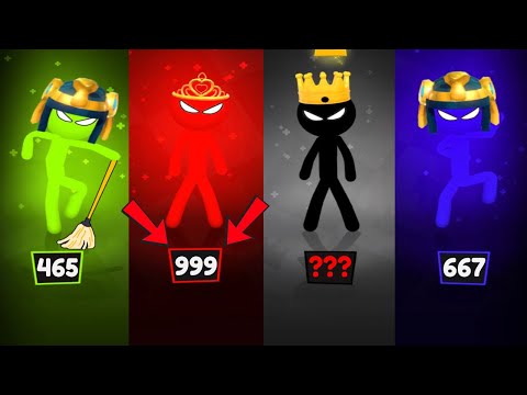 Stickman Party - Tournament Mode 1234 Player Random | Gameplay Walkthrough Part 115 MiniGames Update
