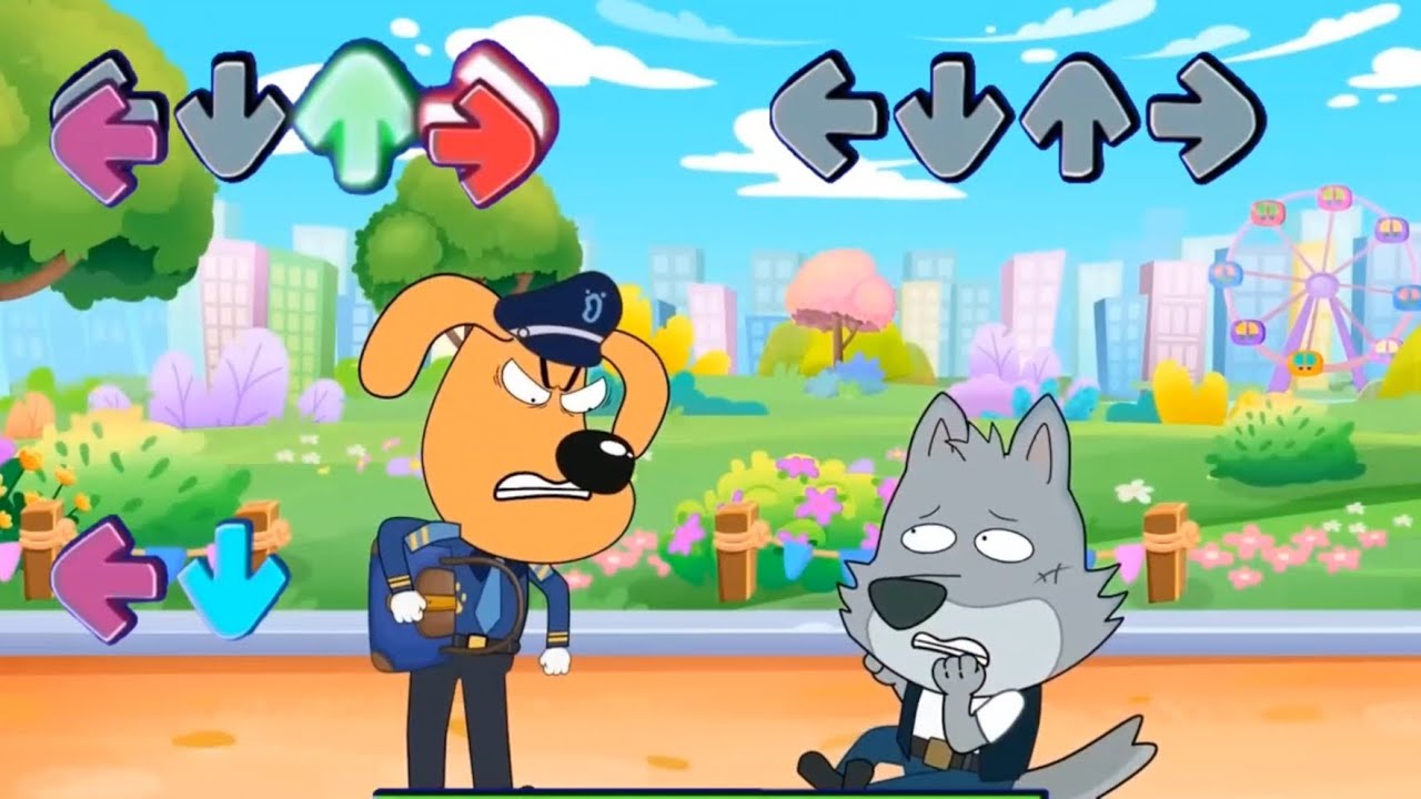 Sheriff Labrador Police Cartoon | FNF x Sheriff Labrador | Friday Night ...