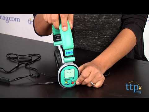 Adventure Time BMO Stereo Headphones from Jazwares - YouTube