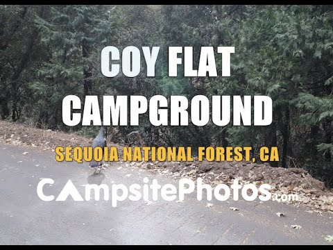 Coy Flat Campground - Sequoia National Forest, CA - YouTube