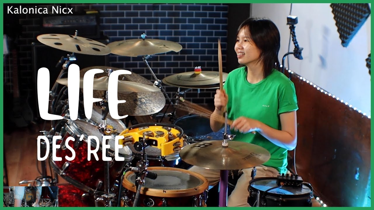 Life - Des'ree || Drum Cover by KALONICA NICX - YouTube