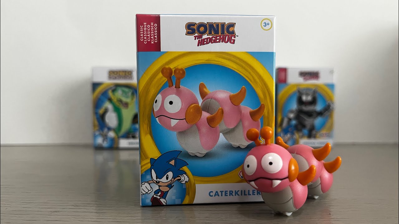 6 Minutes Satisfying with Unboxing SONIC HEDGEHOG CATERKILLER Mini Toys ...